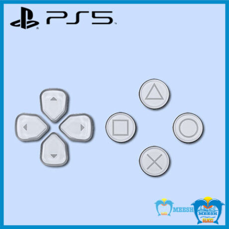 Ps5 Controller v1-OEM Dpad-Face Buttons - Meesh Games
